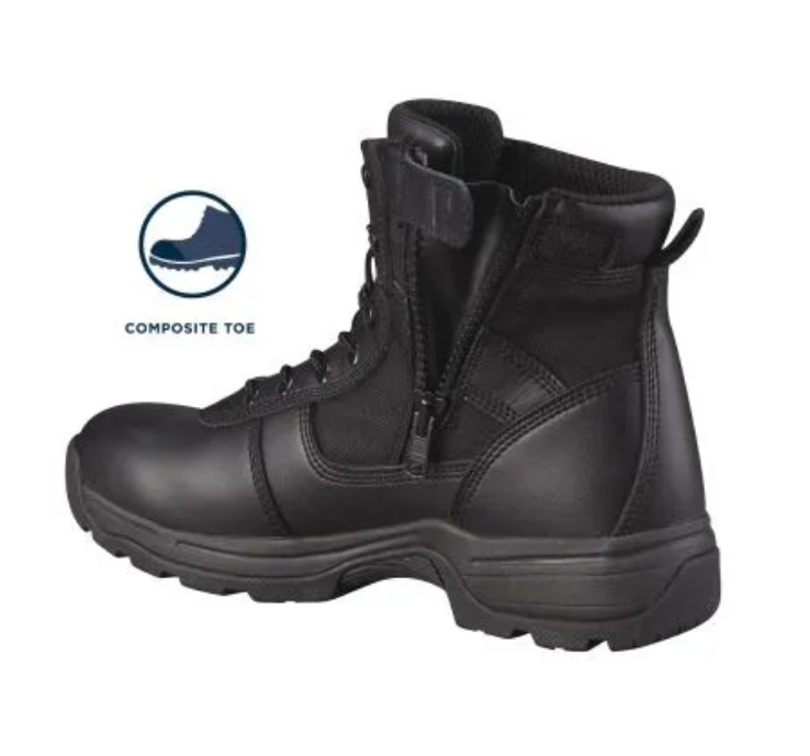 Series 100 6" Side Zip Boot Comp Toe F4528 - Deutchman Uniforms & Workwear